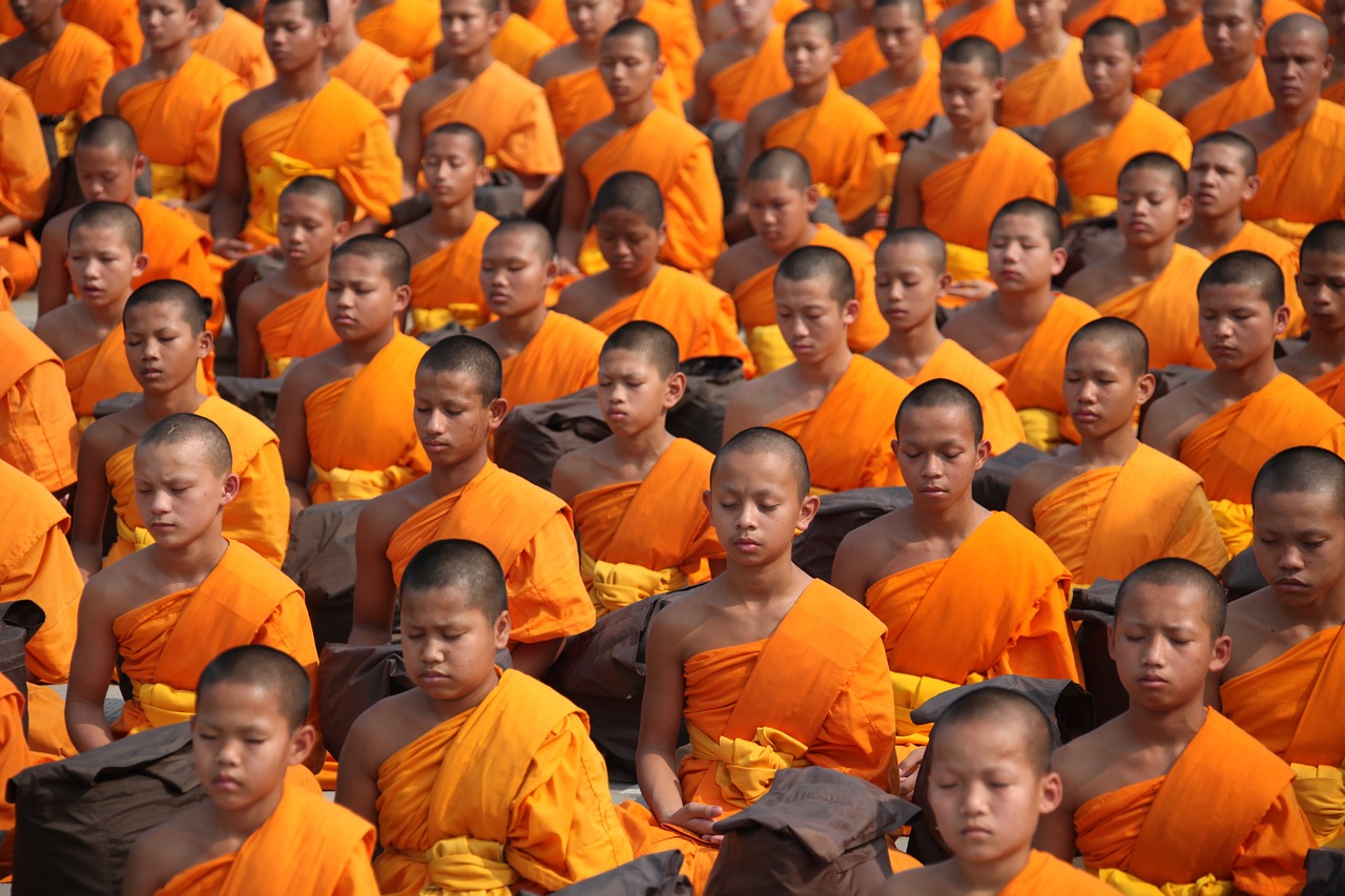 The Three Jewels are: The Buddha, The Dharma and The Sangha