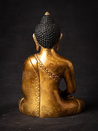 Old bronze Nepali Buddha statue from Nepal
