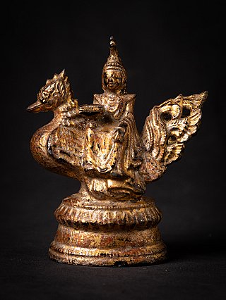 Antique bronze Burmese Hintha bird from Burma (Myanmar)