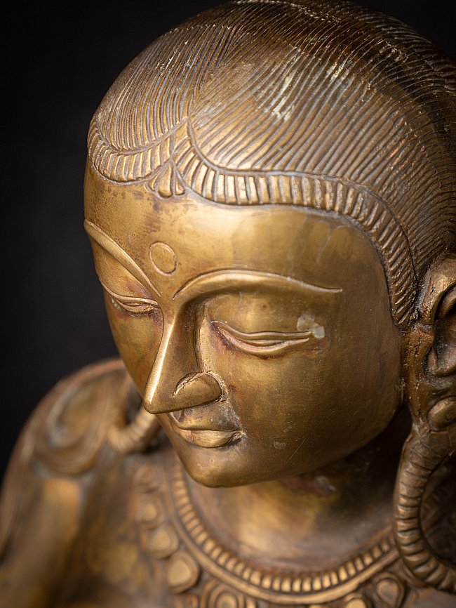 Old bronze Nepali Parvati statue from Nepal