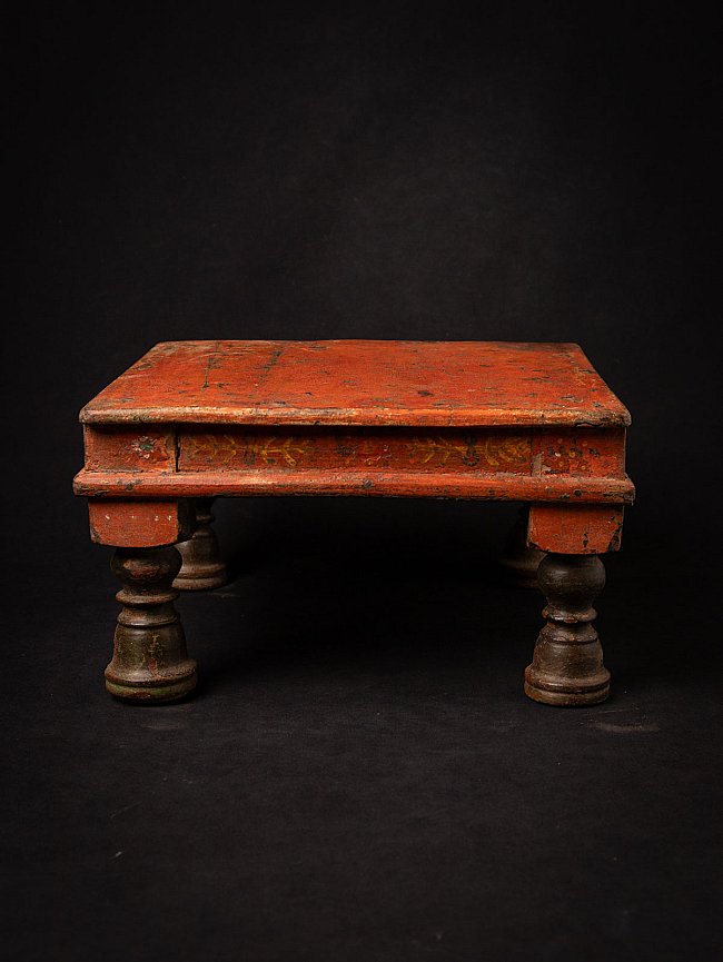 Antique Indian wooden shrine / table from India