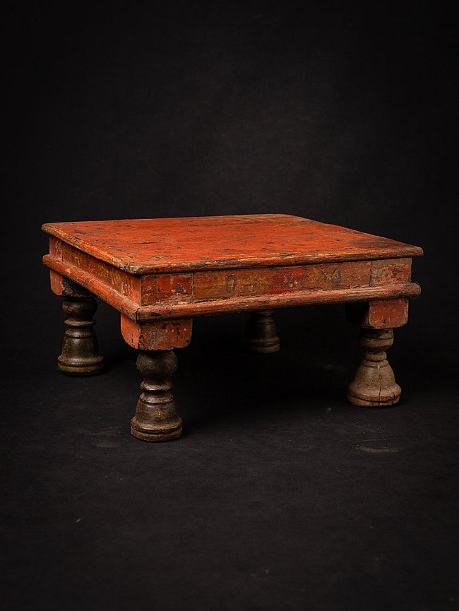 Antique Indian wooden shrine / table from India