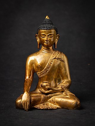 Old bronze Nepali Buddha statue from Nepal
