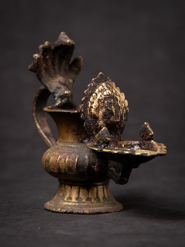 Antique Nepali Oil Lamp - Sukunda from Nepal