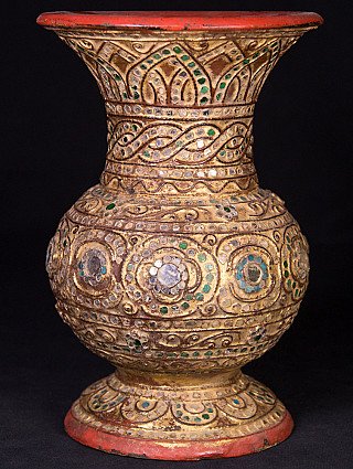 Antique Burmese Vase from Burma (Myanmar)