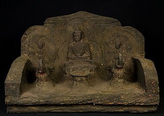 Old Nepali Throne from Nepal