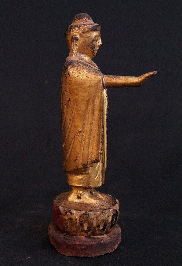 Antique standing Buddha from Burma