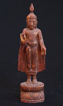 Alter Birmanischer Buddha Figur aus Birma (Myanmar)