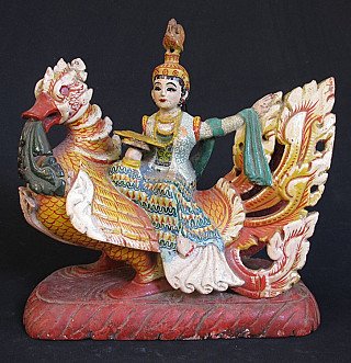 Antike Brahman-Vogel aus Birma (Myanmar)