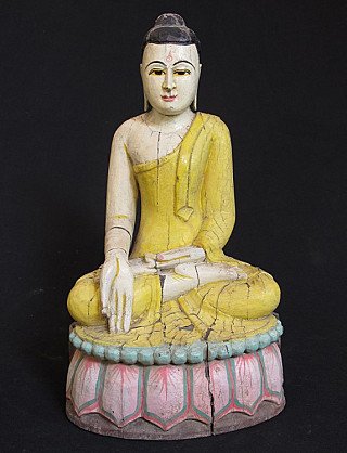 Alter Buddhafigur aus Birma (Myanmar)